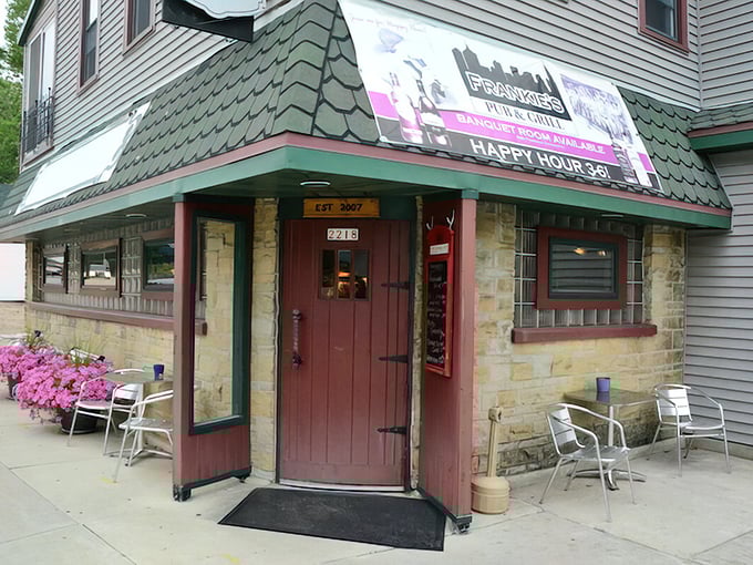 Frankie's unassuming exterior might fool you, but locals know this gray-sided building with its distinctive green awning houses some of Wisconsin's most satisfying comfort food. 