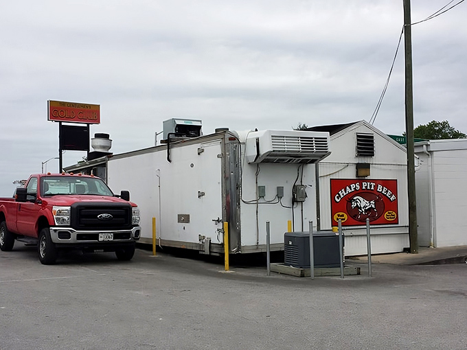 The wall of fame says it all &ndash; Chaps Pit Beef isn't just a restaurant, it's a Baltimore institution that's earned every accolade displayed on that humble white brick exterior.