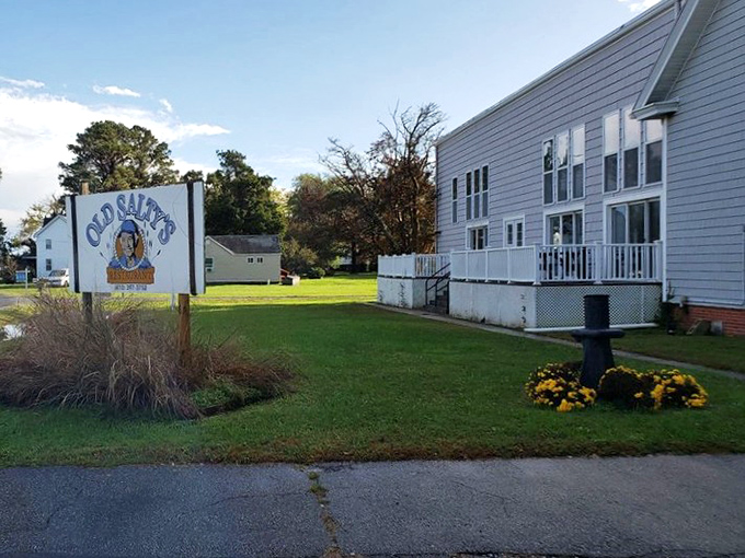 The unassuming gray exterior of Old Salty's belies the culinary treasures within&mdash;like finding a pearl in the most ordinary-looking oyster.