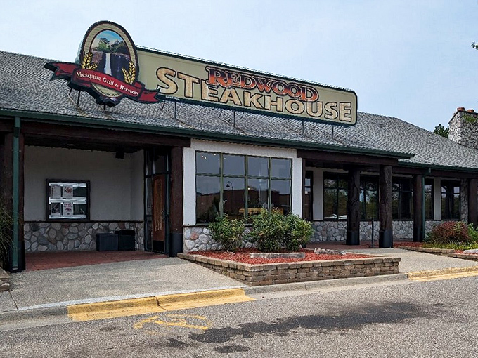 The unassuming exterior hides culinary treasures within, like finding a vintage Corvette parked in your neighbor's ordinary garage.