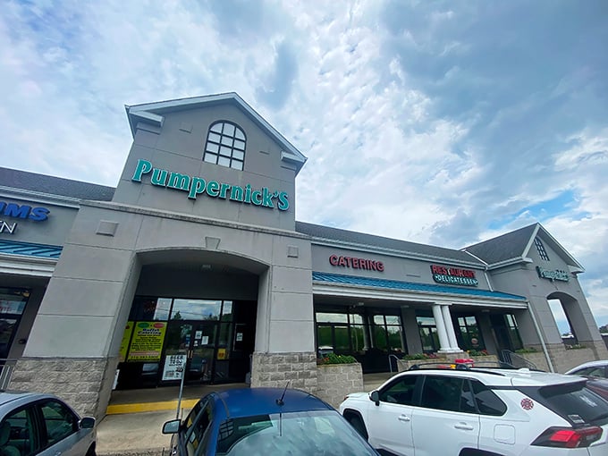Unassuming strip mall treasure! Pumpernick's exterior might not scream "culinary destination," but the best food stories often begin with "you'd never know from looking outside."