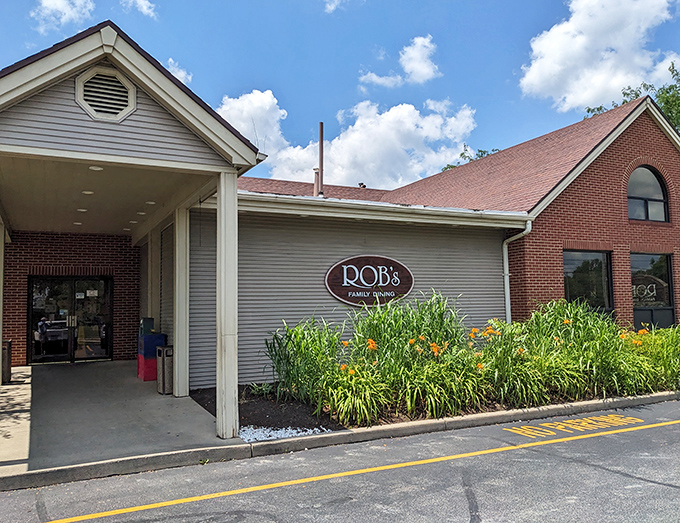 Rob's welcoming exterior might not scream "food paradise," but locals know better&mdash;this unassuming brick building houses buffet dreams come true.