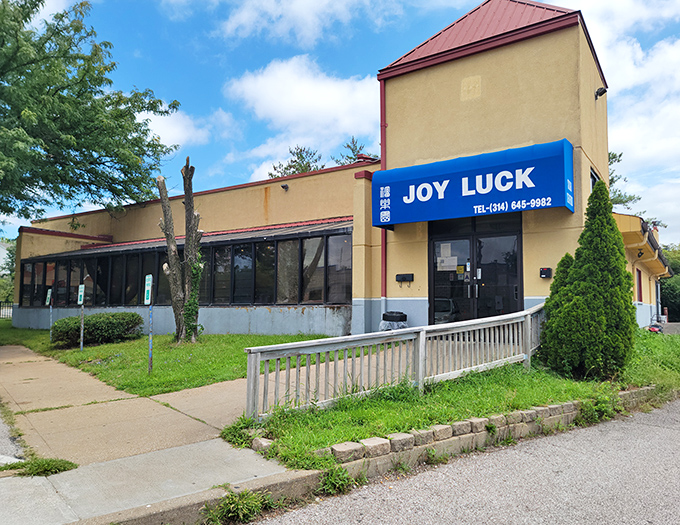 The unassuming exterior of Joy Luck might not scream "culinary adventure," but like any good mystery novel, it's what's inside that counts.