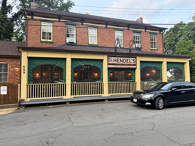 History meets hospitality at Hendel's brick exterior, where the yellow-trimmed windows invite you into a Florissant landmark that's been satisfying hungry Missourians for generations.