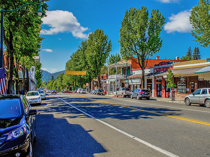 Main Street Weaverville proves small-town charm doesn't require a Hollywood budget or special effects.