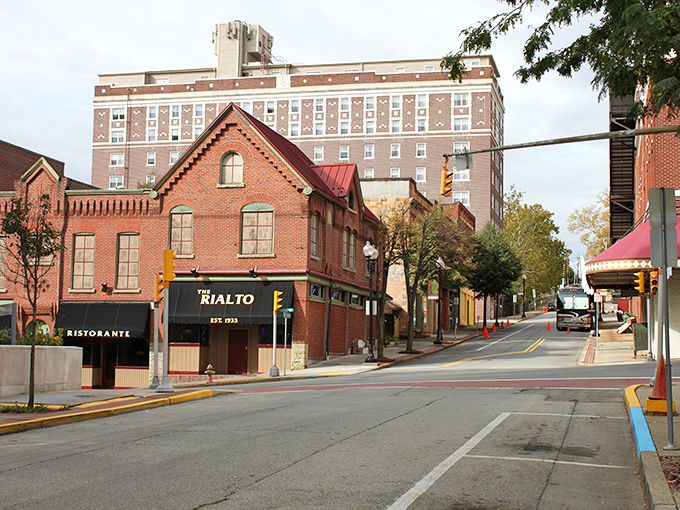 Downtown Greensburg showcases that perfect small-town charm with the historic Rialto Restaurant anchoring a street that practically begs you to take a leisurely stroll.