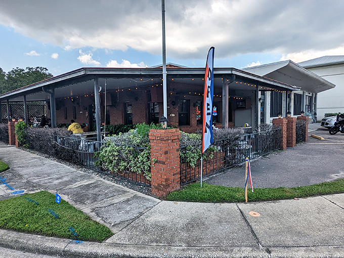 The iconic red and white sign of El Cap stands as a beacon for burger lovers on 4th Street North, promising no-frills deliciousness inside.