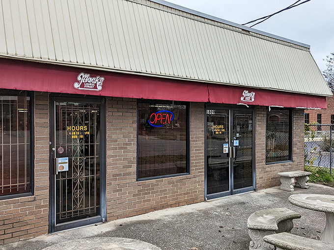 The unassuming brick exterior of Mack's Cash Grocery hides culinary treasures that would make fancy restaurants blush with envy.