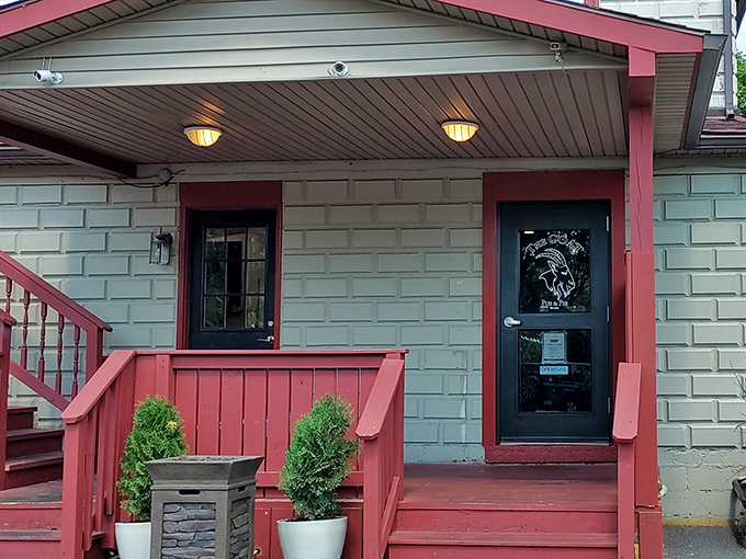 The unassuming entrance to culinary greatness. Like finding a secret passage to flavor country, this modest fa&ccedil;ade hides a treasure trove of Pennsylvania delights.