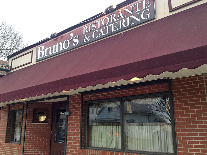 The unassuming brick exterior of Bruno's hides culinary treasures that would make any Italian grandmother nod with approval.
