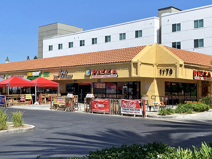 Sometimes the best treasures hide behind the most unassuming facades in suburban California.