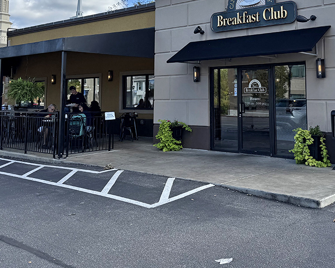The sunshine-yellow exterior of The Breakfast Club isn't just a building&mdash;it's a morning beacon of hope for the hungry souls of Lebanon.