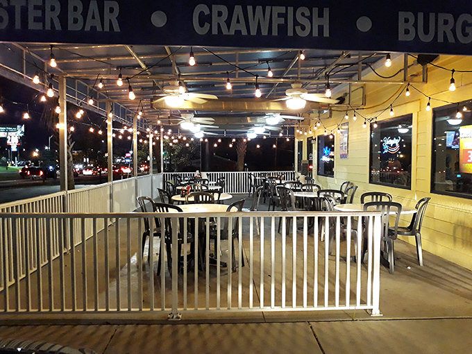 The interior of Shrimp Basket beckon like a seafood siren call, promising oysters, chicken, po-boys, gumbo, and fish under one cheerful roof.