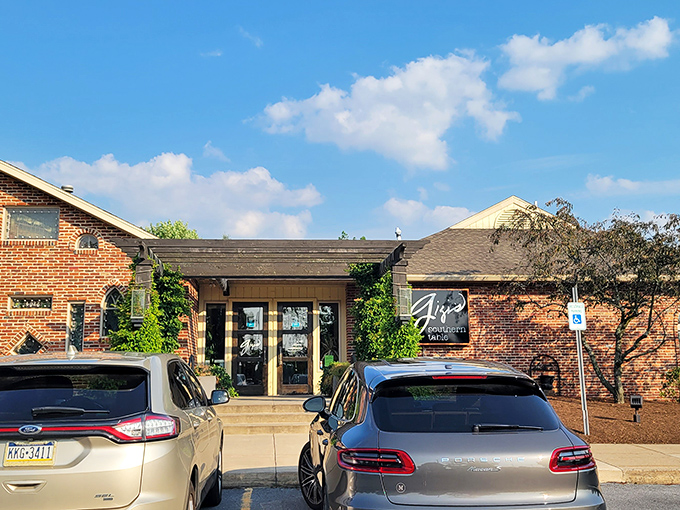 The brick exterior of Gigi's Southern Table promises Southern comfort with Pennsylvania charm. Like finding a secret passage to New Orleans in Happy Valley.