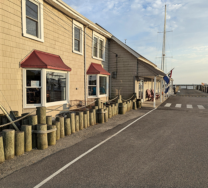 Waterman's modest exterior belies the culinary treasures within. This waterfront gem sits literally above the bay, promising seafood that couldn't be fresher if you caught it yourself.