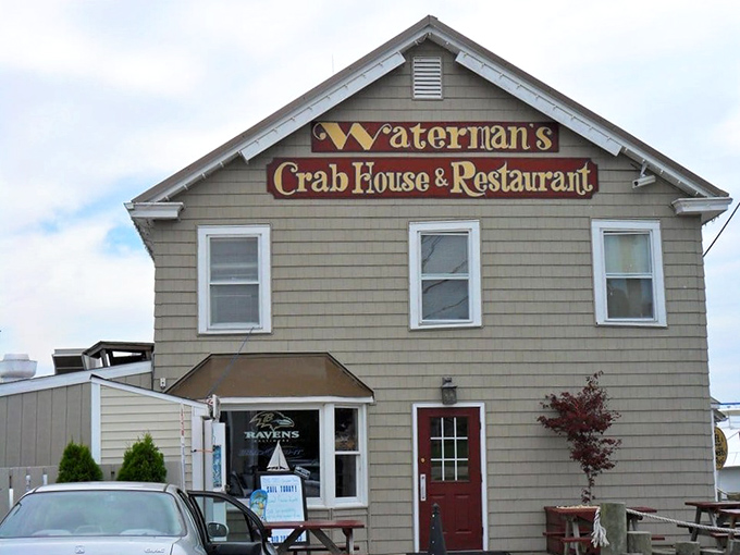 This unassuming waterfront gem proves that the best seafood joints never need flashy facades to draw crowds.