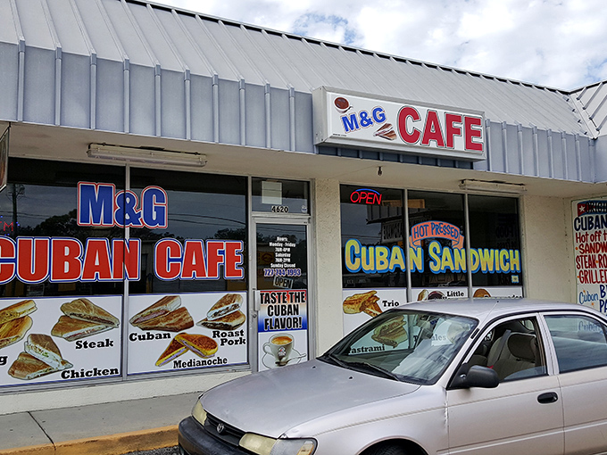The unassuming exterior of M & G Cuban Cafe might not stop traffic, but locals know it houses caffeinated treasures worth any detour.