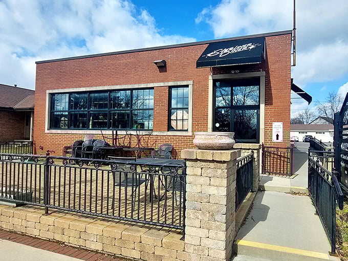 The unassuming brick exterior of Starliner Diner hides a universe of flavor within. Like finding a portal to culinary bliss in suburban Hilliard. 