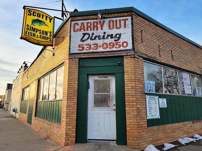 The corner brick building with its iconic yellow sign has been beckoning Detroit fish lovers for generations, a beacon of deep-fried deliciousness in the Brightmoor neighborhood.