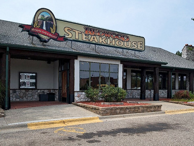 The unassuming exterior hides culinary treasures within, like finding a vintage Corvette parked in your neighbor's ordinary garage.