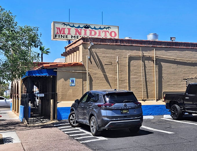 This unassuming exterior hides culinary treasures that would make even the pickiest food critic surrender completely.