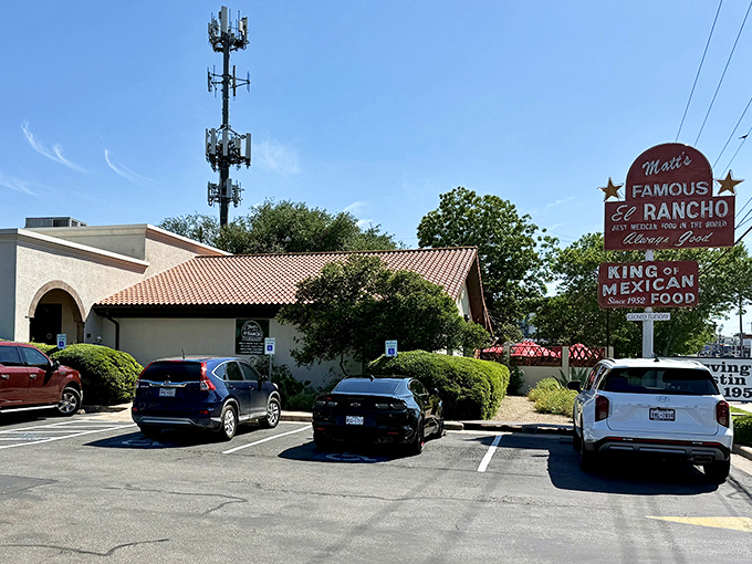 The iconic sign says it all &ndash; "King of Mexican Food" isn't just bragging, it's a promise that's been kept since 1952.