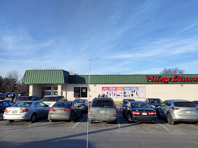 The unassuming exterior with its distinctive green roof houses treasure beyond imagination. Like finding money in an old coat pocket—but bigger.
