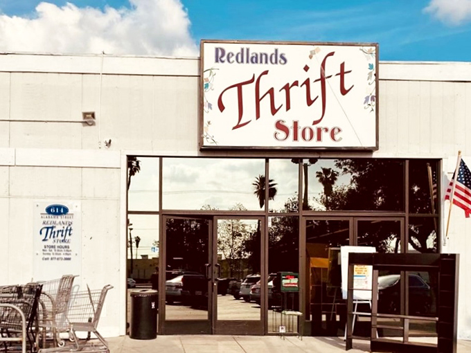 The unassuming exterior hides a universe of possibilities &ndash; like finding the Hope Diamond at a garage sale, the adventure begins at this humble entrance.