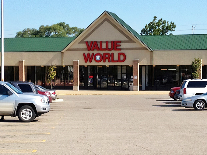 Value World's unassuming exterior hides a universe of treasures within, like finding a secret portal to bargain heaven in suburban Southfield.