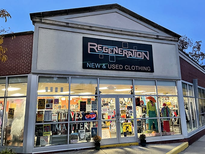 That retro sign practically screams "adventure awaits inside" &ndash; and your closet is about to get very jealous.