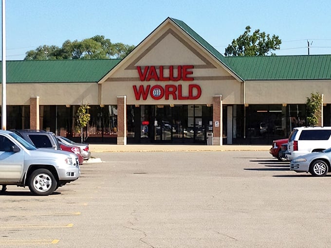Value World's unassuming exterior hides a universe of treasures within, like finding a secret portal to bargain heaven in suburban Southfield.