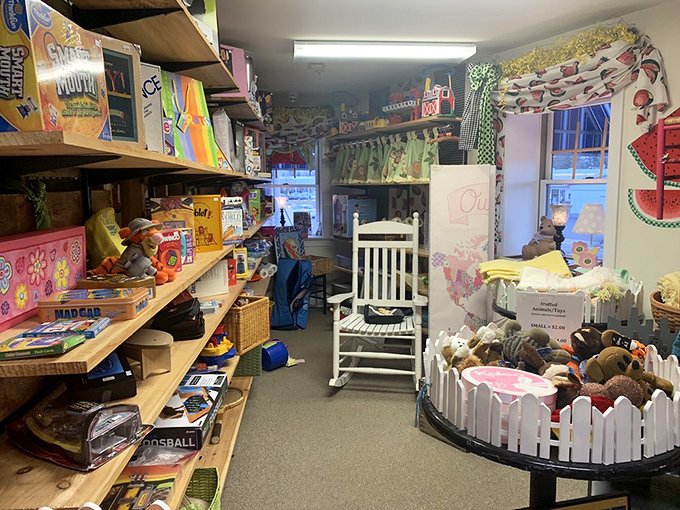 A stunning display of furniture treasures arranged like a high-end showroom. Who knew secondhand could look so first-rate?