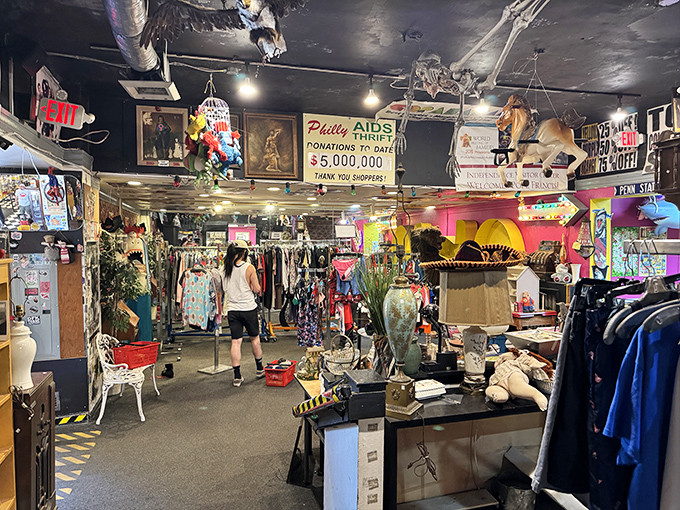 Where chaos meets charity, and every mannequin tells a story worth hearing.