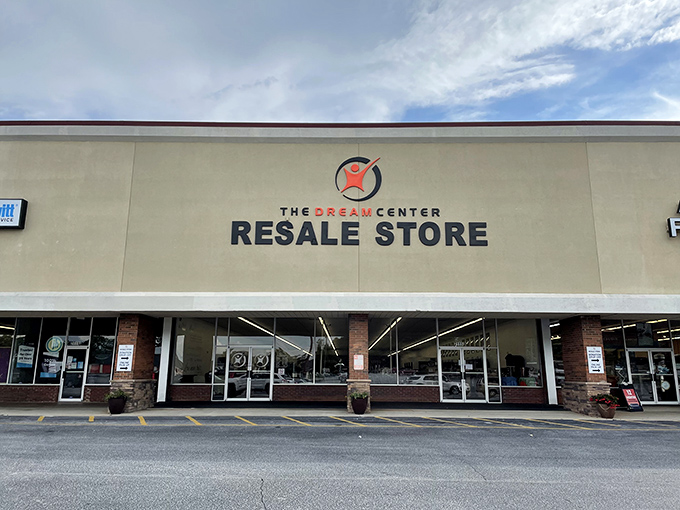 The unassuming storefront belies the treasure trove within. Like finding a secret passage in your favorite childhood book, this entrance leads to adventure.