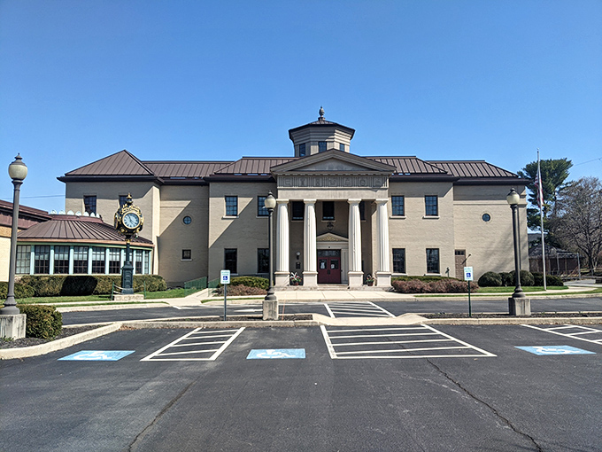 The stately fa&ccedil;ade of the National Watch and Clock Museum stands proudly in Columbia, PA, where time quite literally stands still&mdash;except for thousands of ticking treasures inside.