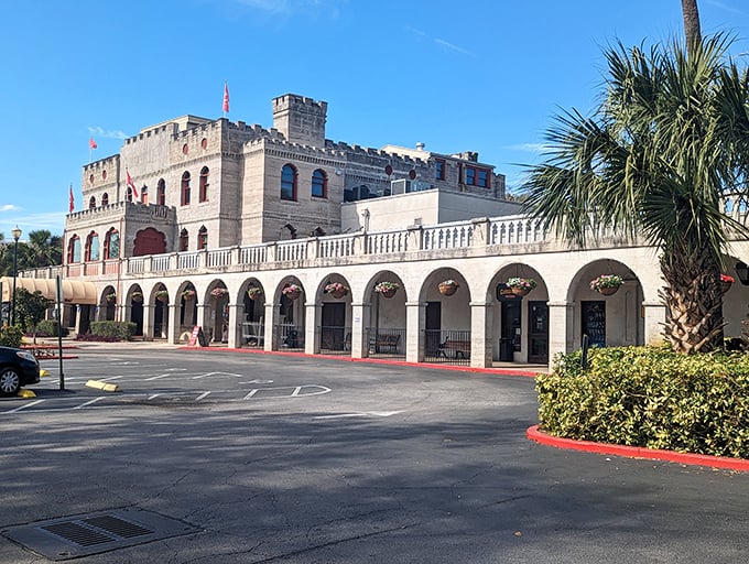 Castle Warden stands like a medieval mirage in sunny Florida, housing treasures stranger than your wildest fever dreams.