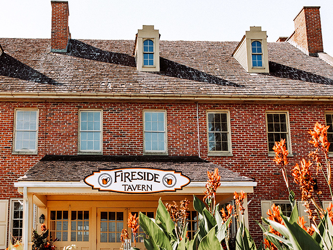 The historic brick fa&ccedil;ade of Fireside Tavern welcomes you like an old friend who happens to make the best prime rib in Pennsylvania.