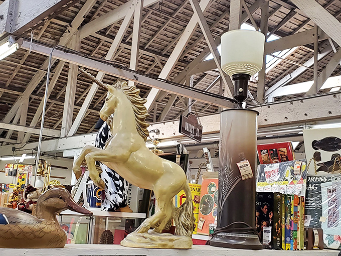 The unassuming exterior of King Richard's belies the treasure trove within, like finding a portal to the past hiding in plain sight.