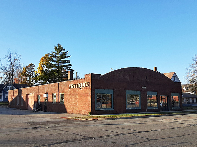 The unassuming brick exterior houses a universe of treasures inside&mdash;like finding Narnia in a closet, but with more vintage toasters.