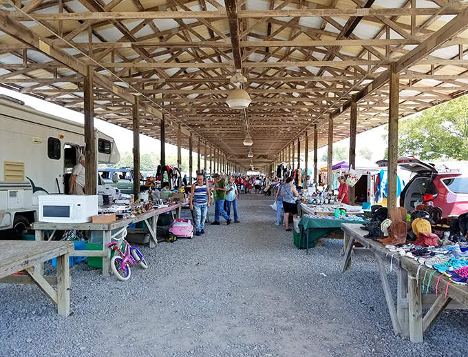 The unassuming exterior of Big D Flea Market belies the treasure trove within. Like a retail speakeasy, you need to know what awaits behind those walls.