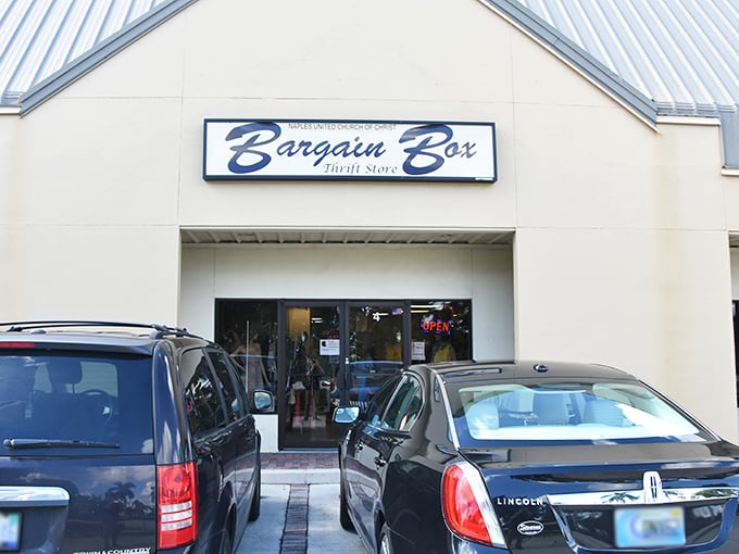 The unassuming exterior of Bargain Box belies the wonderland within &ndash; like finding a speakeasy, but for bargain hunters instead of bourbon aficionados. 