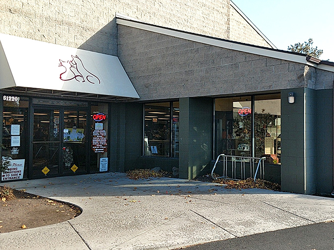 The unassuming exterior hides treasures that would make any bargain hunter's heart sing with joy.