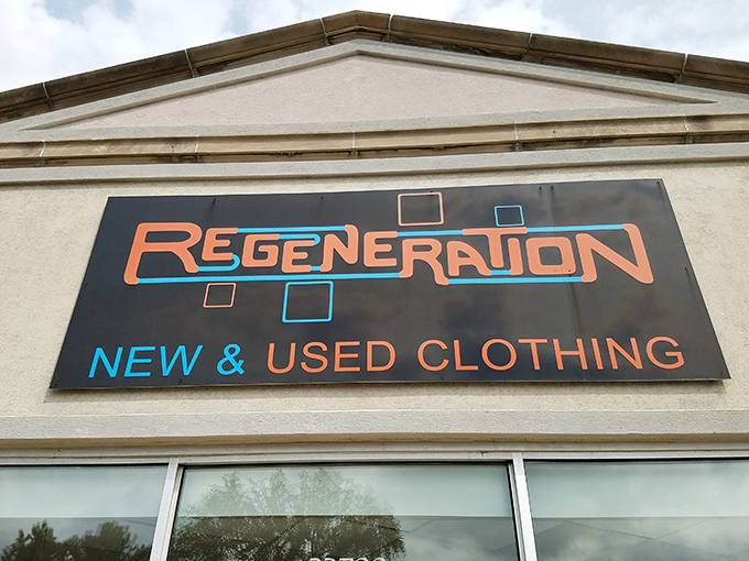 That retro sign practically screams "adventure awaits inside" &ndash; and your closet is about to get very jealous.