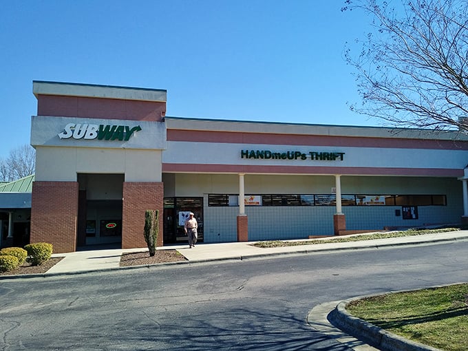 The unassuming storefront might not scream "retail paradise," but like any great treasure hunt, the best adventures often begin with modest entrances.