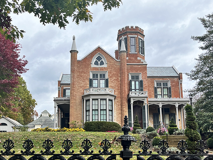 The red-brick Gothic Revival fa&ccedil;ade stands proudly against the Ohio sky, like a European nobleman who took a wrong turn and decided to stay. 