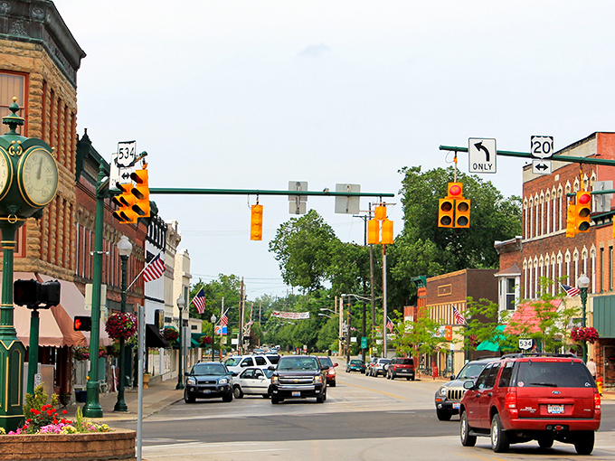 Downtown Geneva offers that perfect small-town charm where traffic lights are optional and flower baskets outnumber parking meters. Norman Rockwell would've needed extra canvas.
