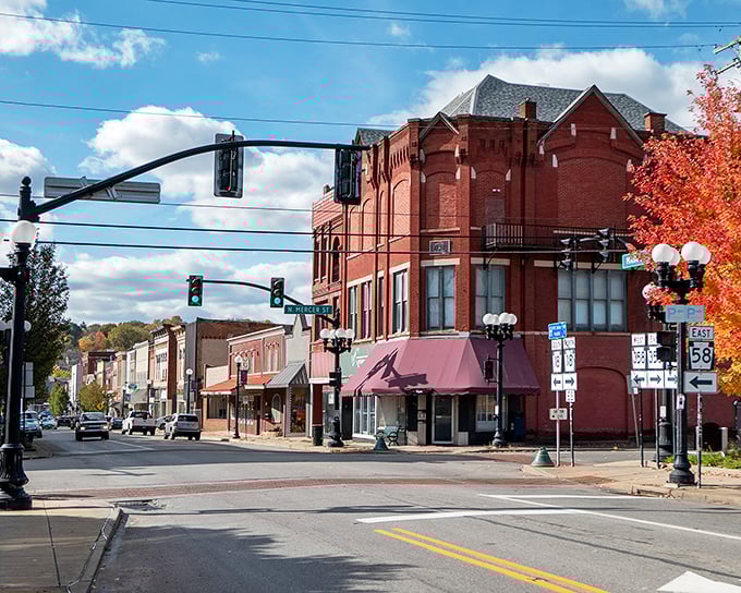 Greenville's historic downtown corner looks like it was plucked from a Norman Rockwell painting and given just enough modern touches to keep the electricity flowing.