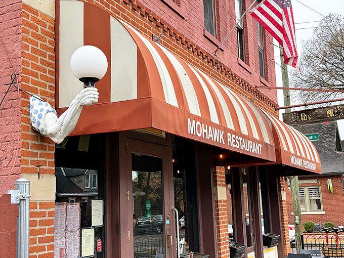 That iconic arm jutting from the brick facade isn't waving hello&mdash;it's beckoning you inside for Columbus's most beloved comfort food experience.