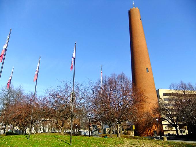 Rising 234 feet into the Baltimore skyline, this brick giant has been giving neck cramps to tourists since the 1800s. History with altitude!