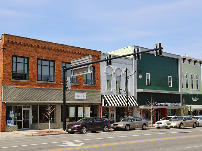 Downtown Defiance's historic storefronts offer that perfect blend of yesteryear charm and modern convenience&mdash;like finding your favorite sweater has suddenly grown useful pockets.